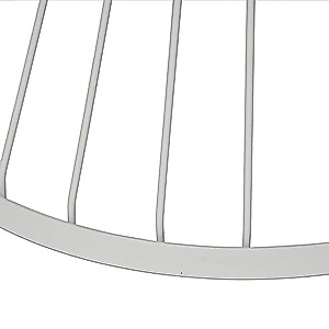 Christopher Knight Home Lassen Outdoor 16" Iron Side Table, Matte White