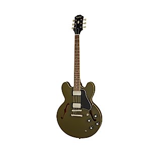 Epiphone ES335 Semi Hollowbody, Olive Drab Green