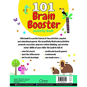 101 Brain Booster Activity Book : Fun Activity Book For Children (101 Fun Activities)