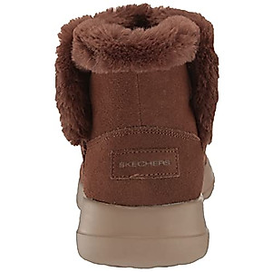Skechers Women's ON-The-GO Joy-Bundle UP Fashion Boot, Brown, 8