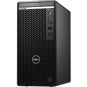 Dell 5000 Optiplex Tower Computer - Intel i9-12900K, 64GB RAM, 4TB NVMe SSD, DisplayPort, HDMI, DVDRW, Wi-Fi, BT, USB-C 10GBps, Windows 11 Pro
