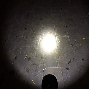 KunHe Heavy Duty 2 D Cell Battery LED Big Flashlights High Lumens Single Mode Flashlight, Aluminum, Ourdoor, Emergency, Power Outage Supplies