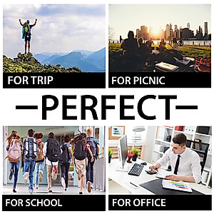 Double Wall Stainless Steel Wide Mouth 16.9 Ounce (500ml) Insulated Food Thermos for Hot Food - Leak Proof Vacuum insulated Food Jar with folding spoon for School, Office, and Travel etc. – Navy Blue