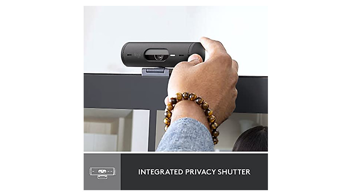 Logitech Brio 501 Webcam: Auto Light, Noise Reduction, Show Mode