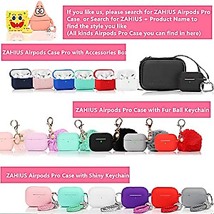ZAHIUS Airpods Pro Silicone Case Funny Cover Compatible for Apple Airpods Pro[3D Cartoon Pattern][Designed for Kids Girl and Boys][Honey Winnie Pooh]