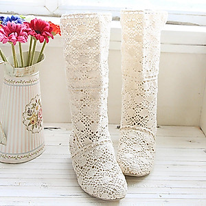 sparkly cowgirl boots, fall boots lace hollow low heel round head high barrel long boots short cowboy boots blue cowboy boots