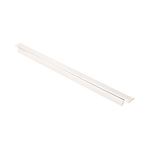 Restaurantware Met Lux 12.5 Inch Steam Table Adapter Bar 1 Straight Steam Table Divider Bar - Sturdy Fits All Types Of Pans Stainless Steel Salad Bar Divider For Hotels Buffets or Parties