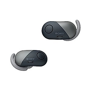 SONY SP700N Truly Wireless Noise Canceling Sports in-Ear Headphones Black International Version Seller Warranty