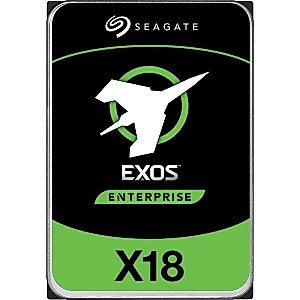 Seagate Exos X18 ST16000NM005J 16 TB Hard Drive - Internal - SAS (12Gb/s SAS) - Video Surveillance System, Storage System Device Supported - 7200rpm