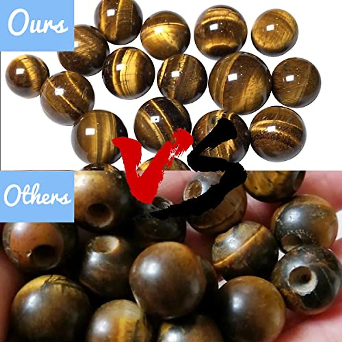 ywduoying Triple Protection Bracelet Lava Rock Mens Stone Bead Bracelet -Adjustable Tiger Eye 8MM Bracelet Essential Oil Diffuser Healing Chakra Yoga Bracelets, Gift for Her Him