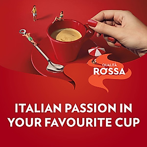 Lavazza Qualita Rossa Medium Roast Full-bodied & Rich Flavour Coffee Beans 250g