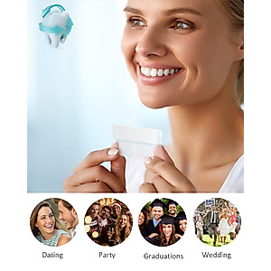 Professional Effects Teeth Whitening Strips 20 Treatments, 40 Strips, Teeth Whitening Kit Gel Products for Sensitive Teeth, Removes Coffee, Tea & Tobacco Stains