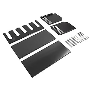 ETAINGYEUN Power Tool Sorter Wall Mount Heavy Duty Drill Storage Rack For Garage Workshop (Black)