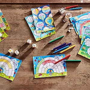 HABA Color It! - A Roll & Write Coloring Game with 2 Variants