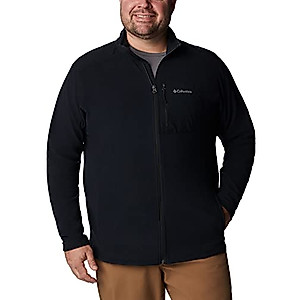 Columbia Men's Klamath Range Full Zip, Black, X-Large