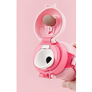 Everyday Delights Hello Kitty Stainless Steel Insulated Water Bottle with Strap White 480ml