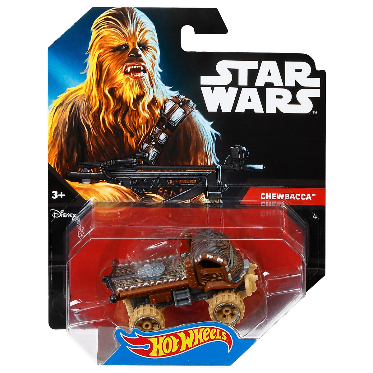 Hot Wheels Star Wars Chewbacca Character Car