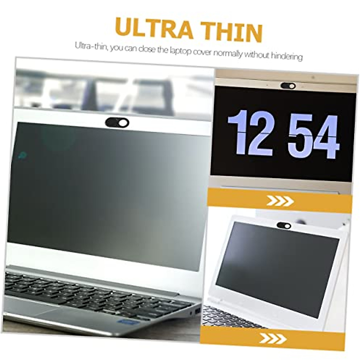 NUSITOU 12 Pcs Camera Privacy Cover Web Camera Cover Laptop Camera Cover Camera Cover Slide Webcam Privacy Lens Protector Webcam Blocker Aluminum Alloy Cell Phone Slider Safety Mask