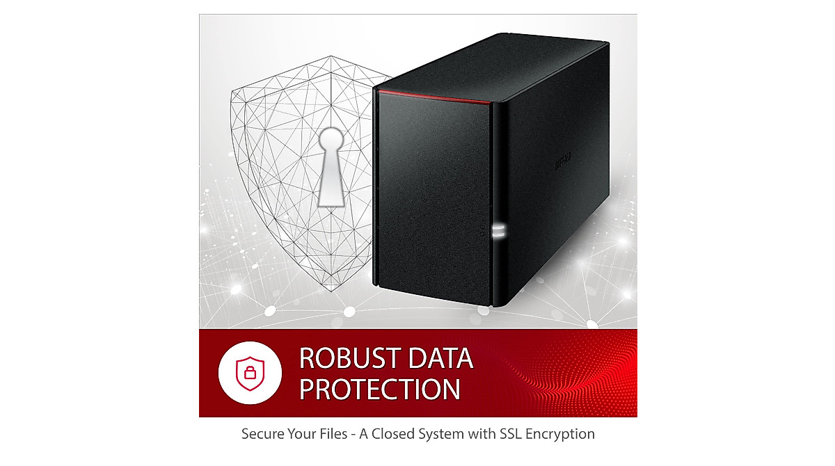 BUFFALO LinkStation SoHo 220 8TB 2-Bay NAS Network Attached Storage ...