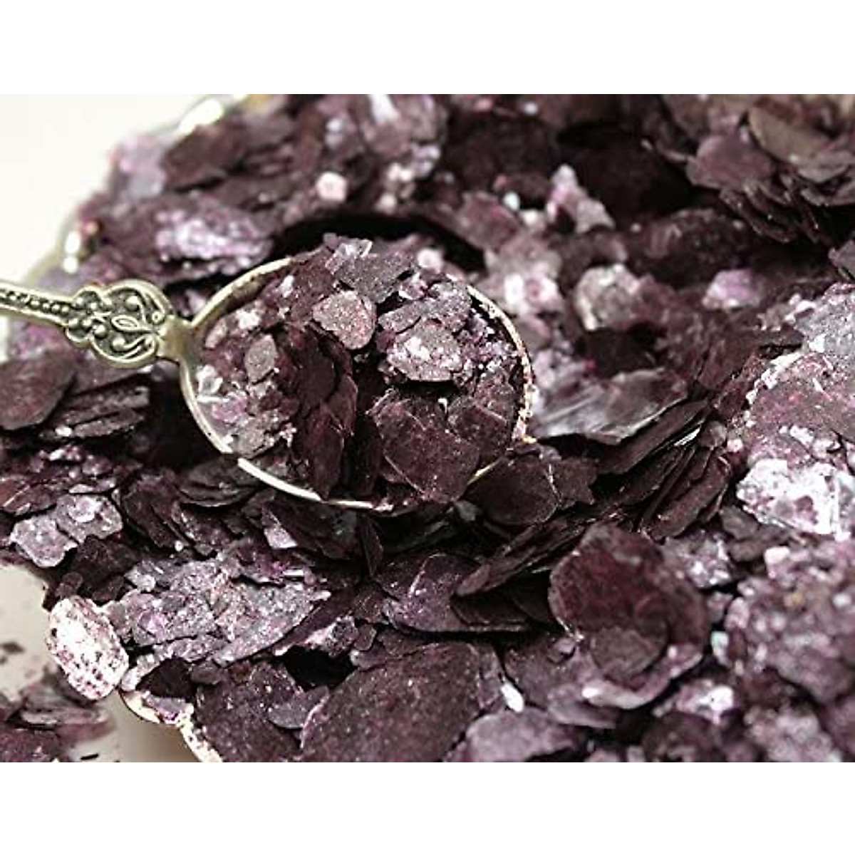 Purple Amethyst - Natural Mica Flakes - 311-4324 (1/2 oz Bag)