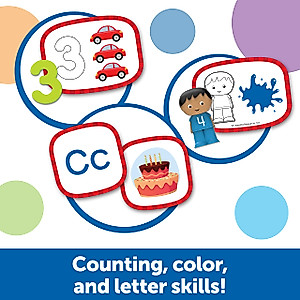 Learning Resources Skill Builders! Toddler Skills - Toddler Learning Materials, Homeschool Preschool Supplies, Teaching Cards for Toddlers, Ages 2+,41 Piece Set