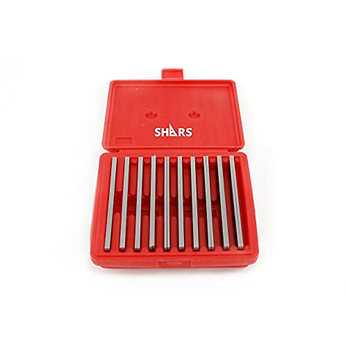 Shars 1/8" Precision Machinist Steel Parallels Set, 10 Pairs 303-7201 S[