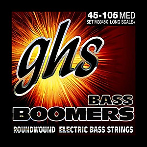 GHS Strings BASS BOOMERS M3045X Long Scale Plus, Medium Set