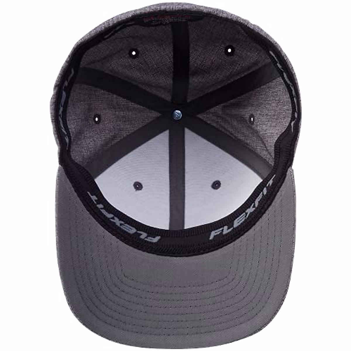 Hurley Men's Caps - Flexfit Curve Bill Baseball Cap - Summer Hats for Men (S-XL), Size Large-X-Large, Light Grey