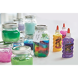 Elmer's Classic Glitter Glue, 6 Ounces, Assorted Primary Colors, Set of 3 - E317