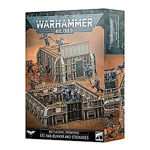STC Hab-Bunker and Stockades Terrain Battlezone Fronteris Warhammer 40K