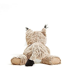 INTELEX (Warmies) BOB CAT Warmies Cozy Plush Heatable Lavender Scented Stuffed Animal