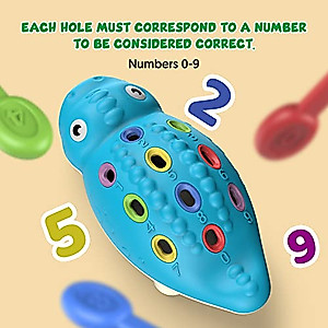 DFGEE Baby Montessori Toys Dinosaur Games Toddler Sensory Fine Motor Skills Learning Educational Activities Outdoor Developmental Toys Gifts for 18 Month Age 2 3 4 One Two Year Old Boys Girls Kids