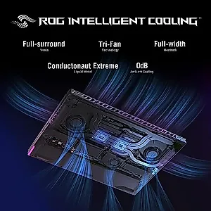 ASUS ROG Strix G16 Gaming Laptop 2023 Newest, 16" FHD 165Hz Display, GeForce RTX 4060, Intel Core i7-13650HX (14 core), 32GB DDR5 RAM, 2TB SSD, Wi-Fi 6E, 4 Zone RGB, Windows 11, with Cleaning Brush