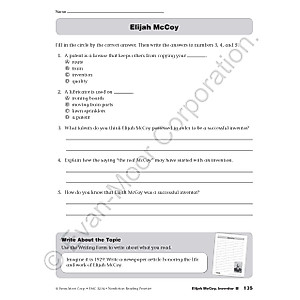 Evan-Moor Non-Fiction Reading Practice, Grade 4