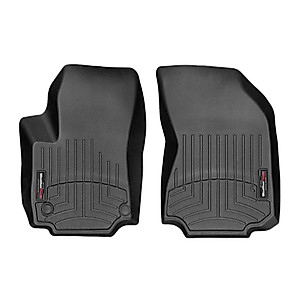 WeatherTech Custom Fit FloorLiners for GMC Terrain - 1st Row (4412341), Black