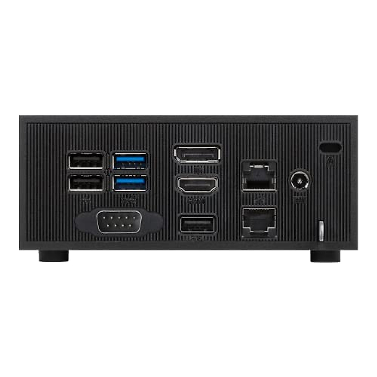 ASUS ExpertCenter PN42 Fanless Mini PC Barebone with Intel 12th gen Quad Core N100, Dual 4K Support, Dual LAN, 7 x USB, COM Port, WiFi 6E, Bluetooth, VESA Mount