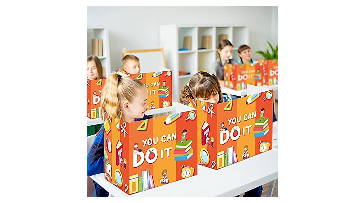 12 Pcs Classroom Privacy Boards for Exams and Study