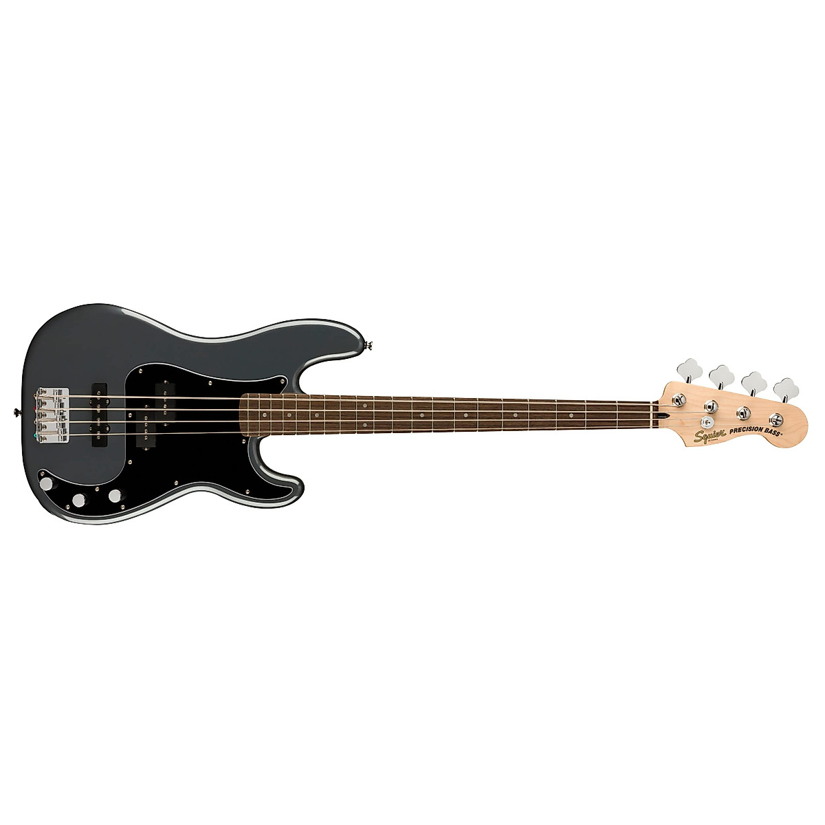 Squier Affinity Series Precision Bass, Charcoal Frost Metallic, Laurel Fingerboard