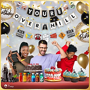 Pirese Over The Hill Birthday Decorations, Over The Hill Decorations Funny 50th Birthday Decorations | Funny 40th Birthday Decorations