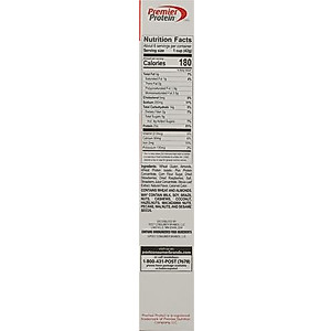 Post Premier Protein Mixed Berry Almond Cereal, Protein Cereal Flakes Mixed with Dried Berries and Sliced Almonds, Contains 20g of Protein Per Serving, 9 OZ Box