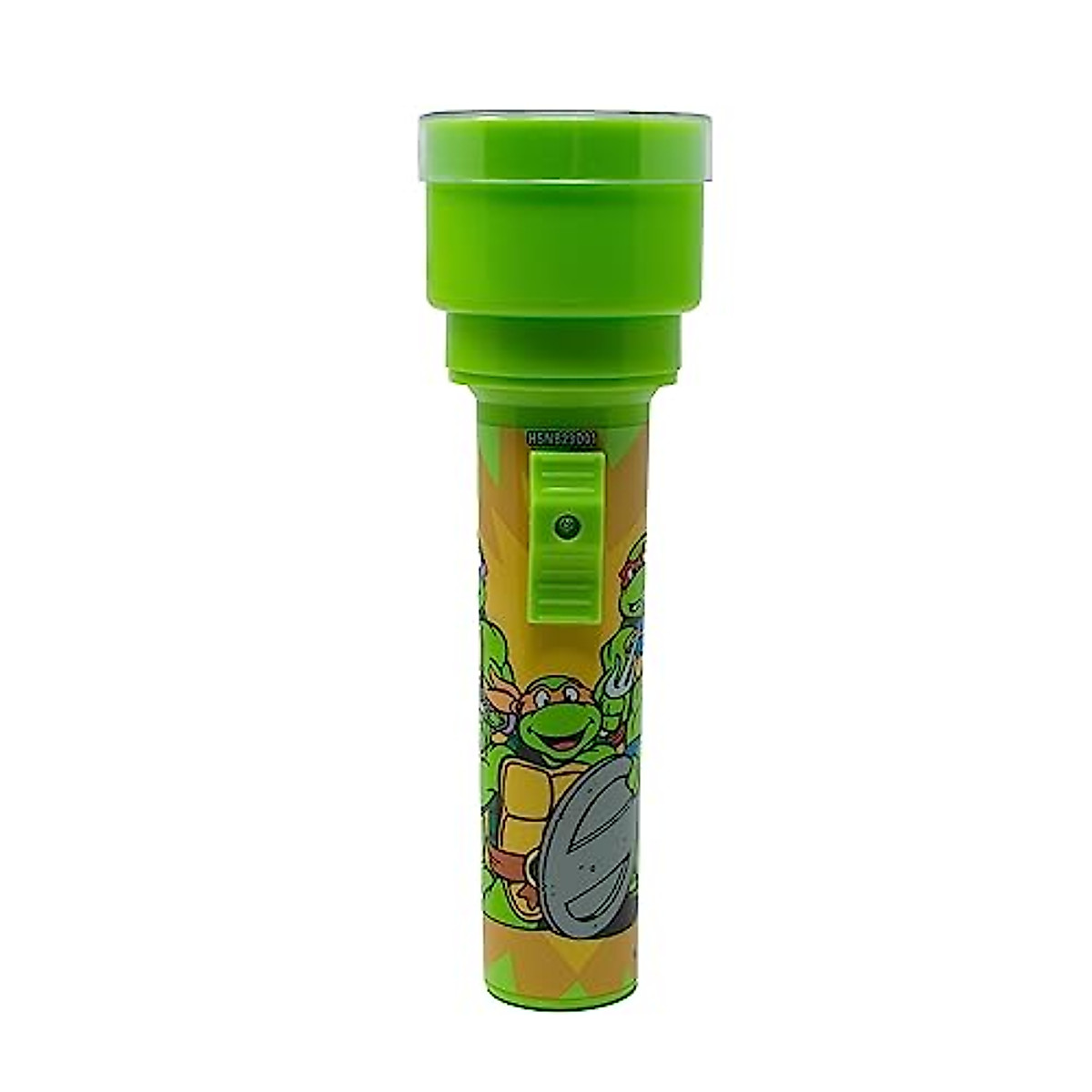 TMNT Handheld Flashlight Projector Light with Character Lens - Halloween Safety Trick or Treat, Night Light, Stocking Stuffer or Play