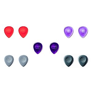 Dunlop Big Stubby Variety Pick Pack 10 Picks Total