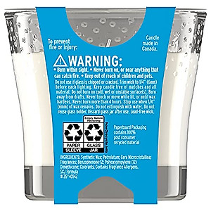 Glade Candle Jar, Air Freshener, Cotton Cloud Dream, 3.4 oz