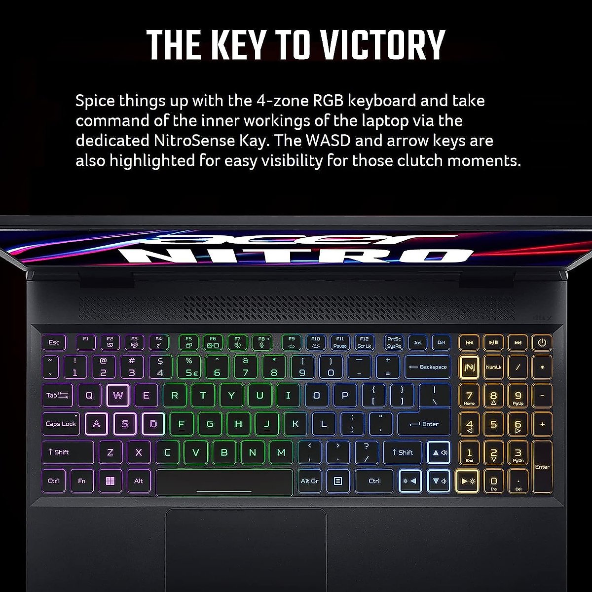 acer Nitro 5 Gaming Laptop 2023 Newest, 15.6" QHD 165Hz Display, AMD Ryzen 7 6800H Processor, NVIDIA GeForce RTX 3070 Ti Graphics, 64GB DDR5 RAM, 2TB SSD, Wifi6, Bluetooth, Windows 11 Home