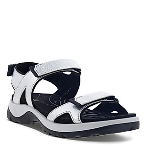 ECCO Women's Yucatan 2.0 Sport Sandal, Pure Silver, 8-8.5