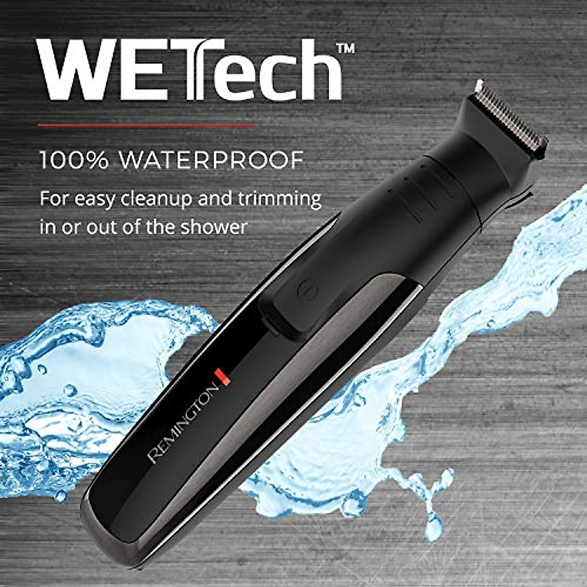 Remington PG6171 The Crafter - Beard Boss Style and Detail Kit, Beard Trimmer, Grooming Set, Platinum, 11 Pieces