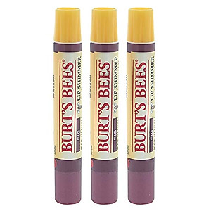 Burt's Bees Lip Shimmer, Fig 0.09 oz (Pack Of 3)