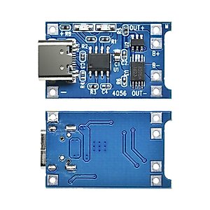diymore 5pcs TP4056 Type-C USB 5V 1A Battery Charger Module Charging Board with Dual Protection Functions