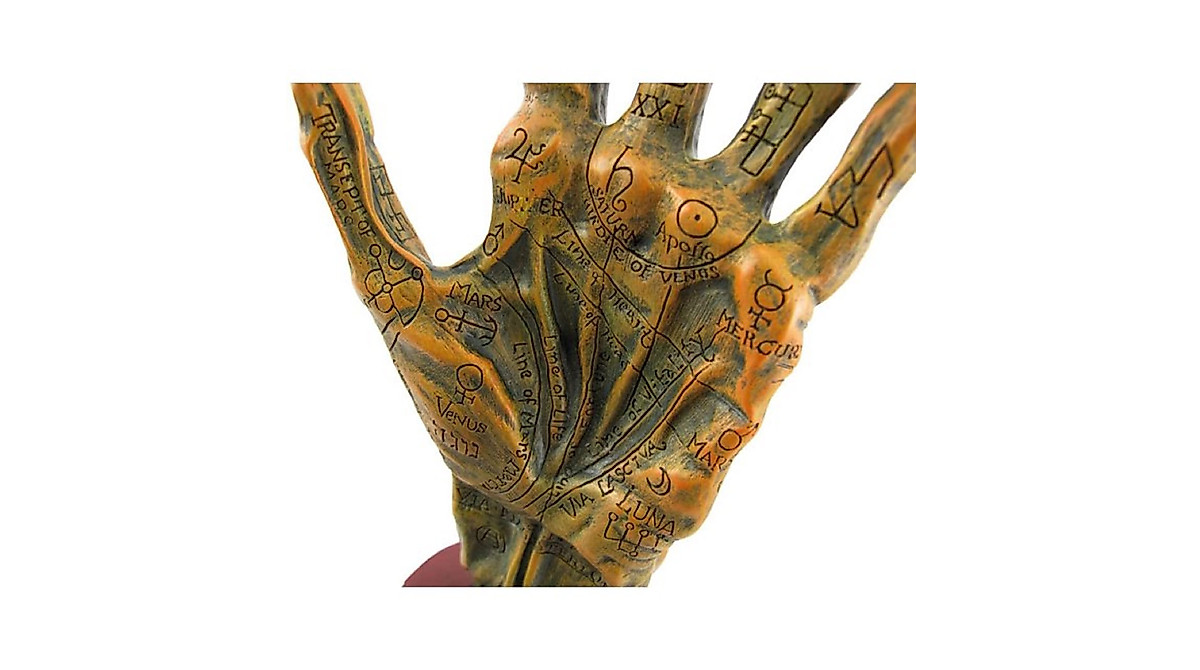 F.E.S.S. Alchemy Mummified Palmistry Hand - Gothic Art
