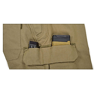 VIKTOS Men's Dustup Insulated Cold Weather Warm Comfortable Tactical Pants | Full Microfleece Lining | Padded Waistband, Ranger, 36x30